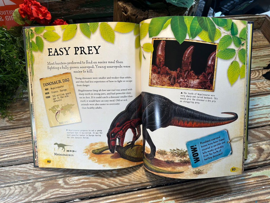 Dinopedia Amazing Dinosaur Book Facts 2 Free Posters Rupert Matthews A ...