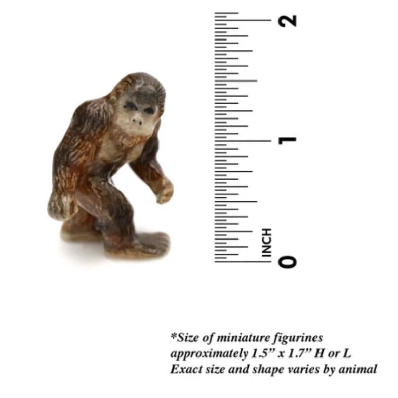 Little Critterz Bigfoot Sasquatch Cryptozoology Miniature Porcelain Fi ...